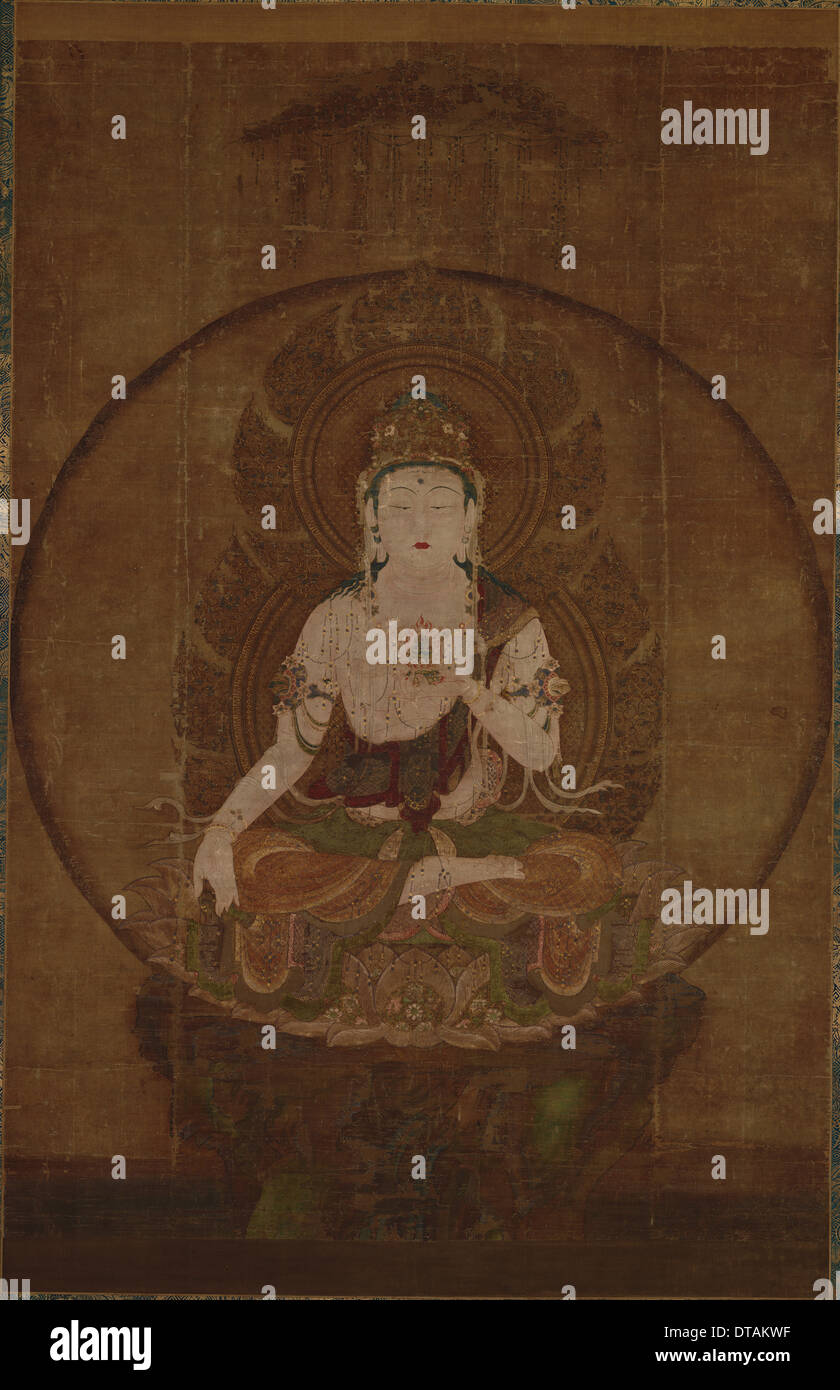 The Bodhisattva Akasagarbha (Kokuzo Bosatsu), 12th century. Artist ...