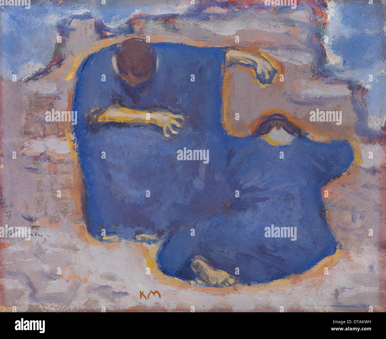 Mourning women, c. 1913. Artist: Moser, Koloman (1868-1918 Stock Photo ...