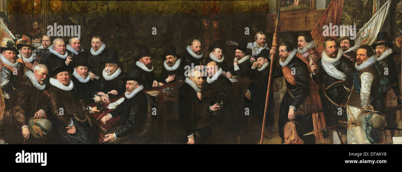 Reception of the civic guard at the Saint Sebastian range by the ...