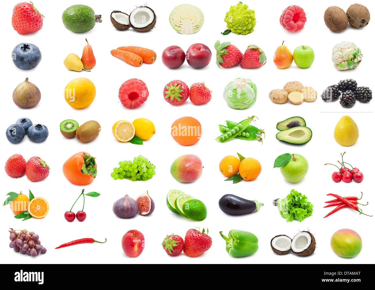 Fruits and Vegetables Stock Photo - Alamy