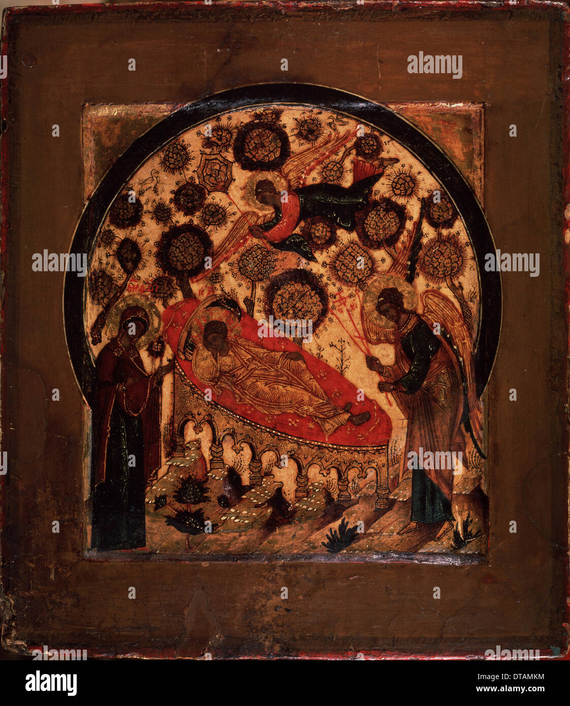 Christ the Never-Sleeping Eye, 16th century. Artist: Russian icon Stock ...