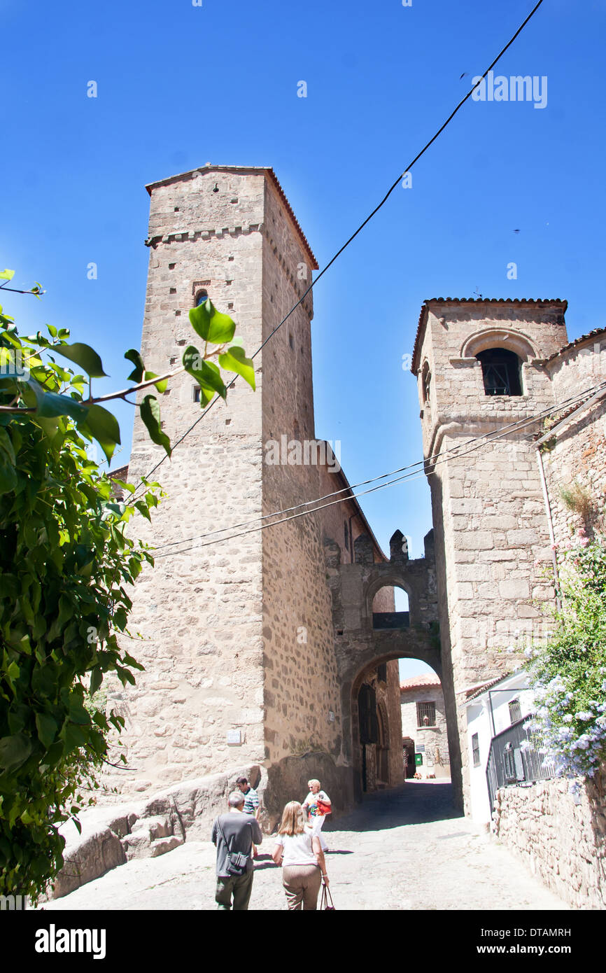 Old town of Trujillo Stock Photo - Alamy