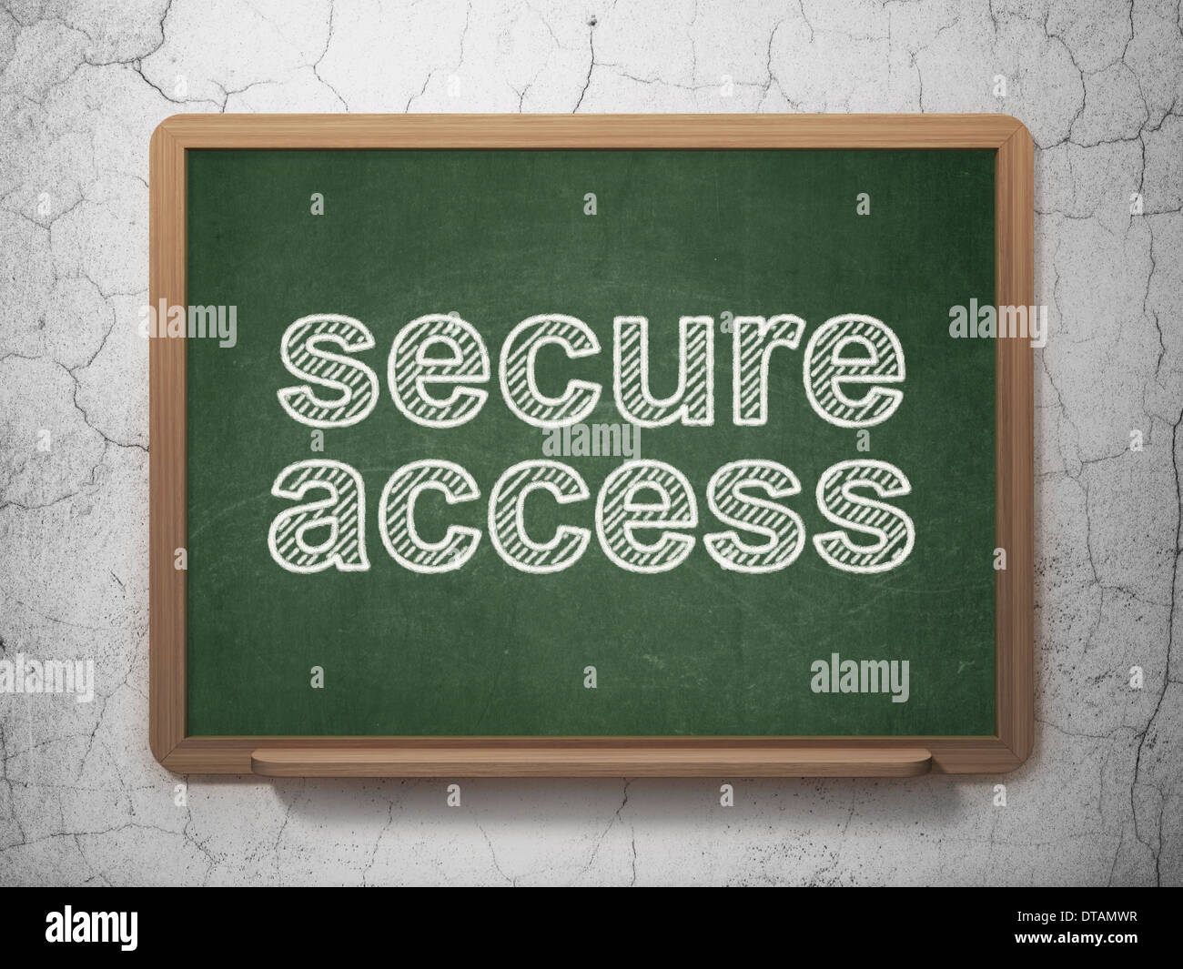 Security concept: Secure Access on chalkboard background Stock Photo ...