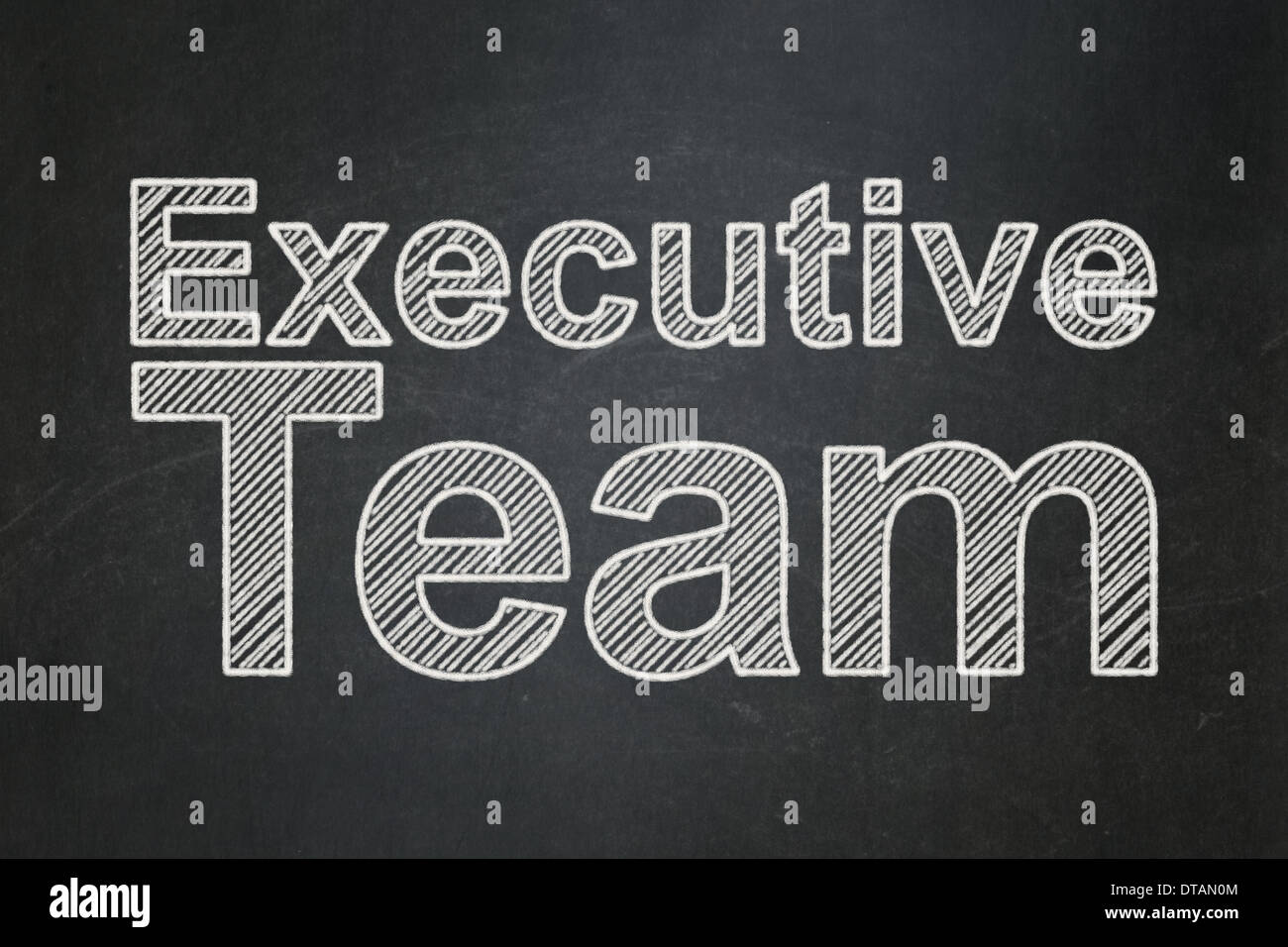 Business concept: Executive Team on chalkboard background Stock Photo ...