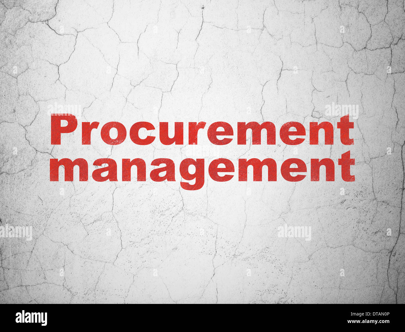 Business concept: Procurement Management on wall background Stock Photo ...