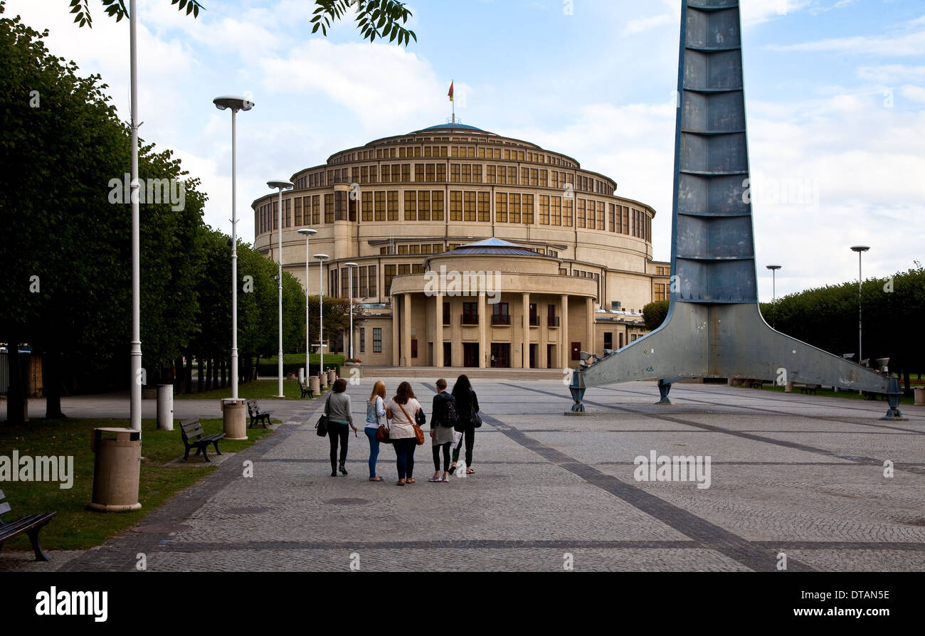Wroclaw Breslau, Jahrhunderthalle, Erbaut 1911-1913 von Max Berg Stock ...