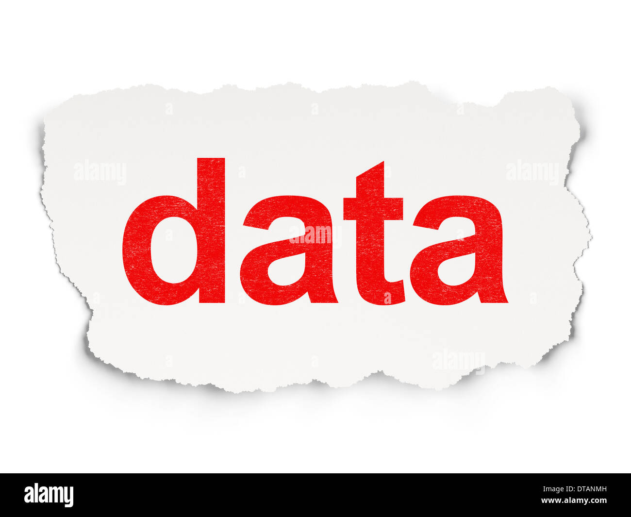 Information concept: Data on Paper background Stock Photo - Alamy