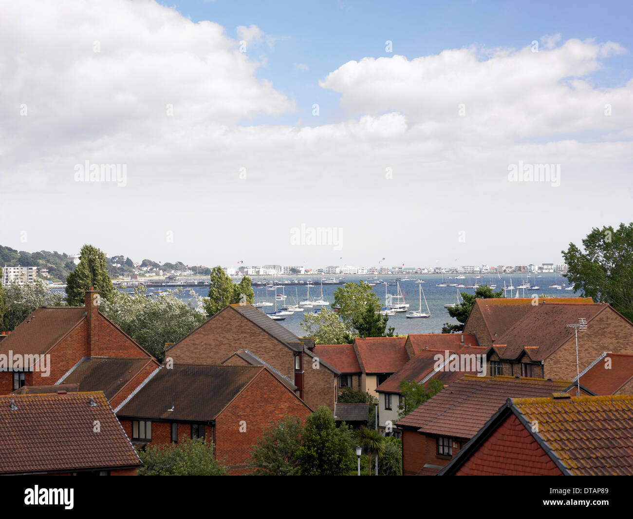 Roof top views of coast Stock Photo - Alamy