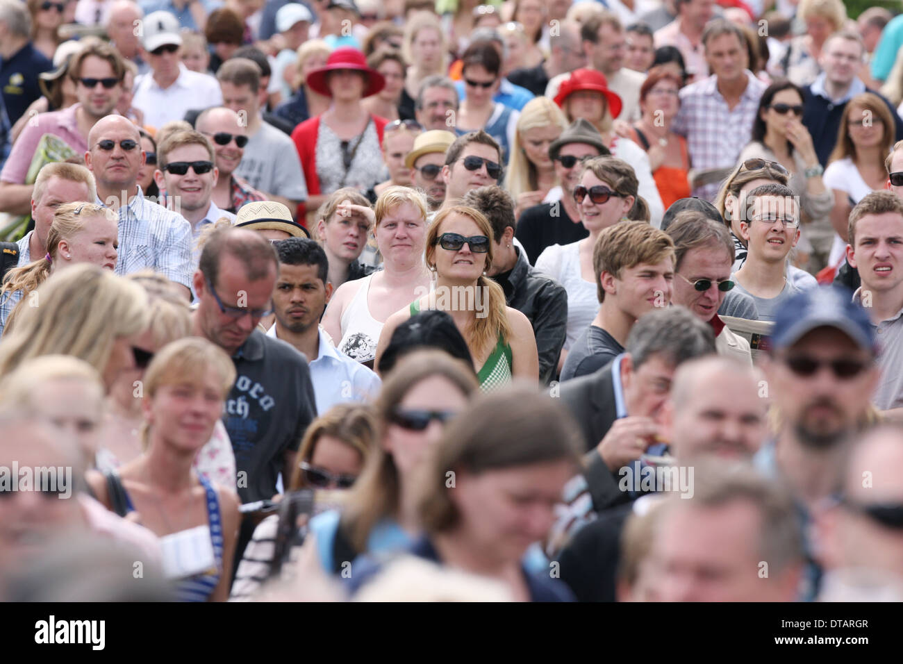 Hamburg, Germany, Crowd Stock Photo - Alamy