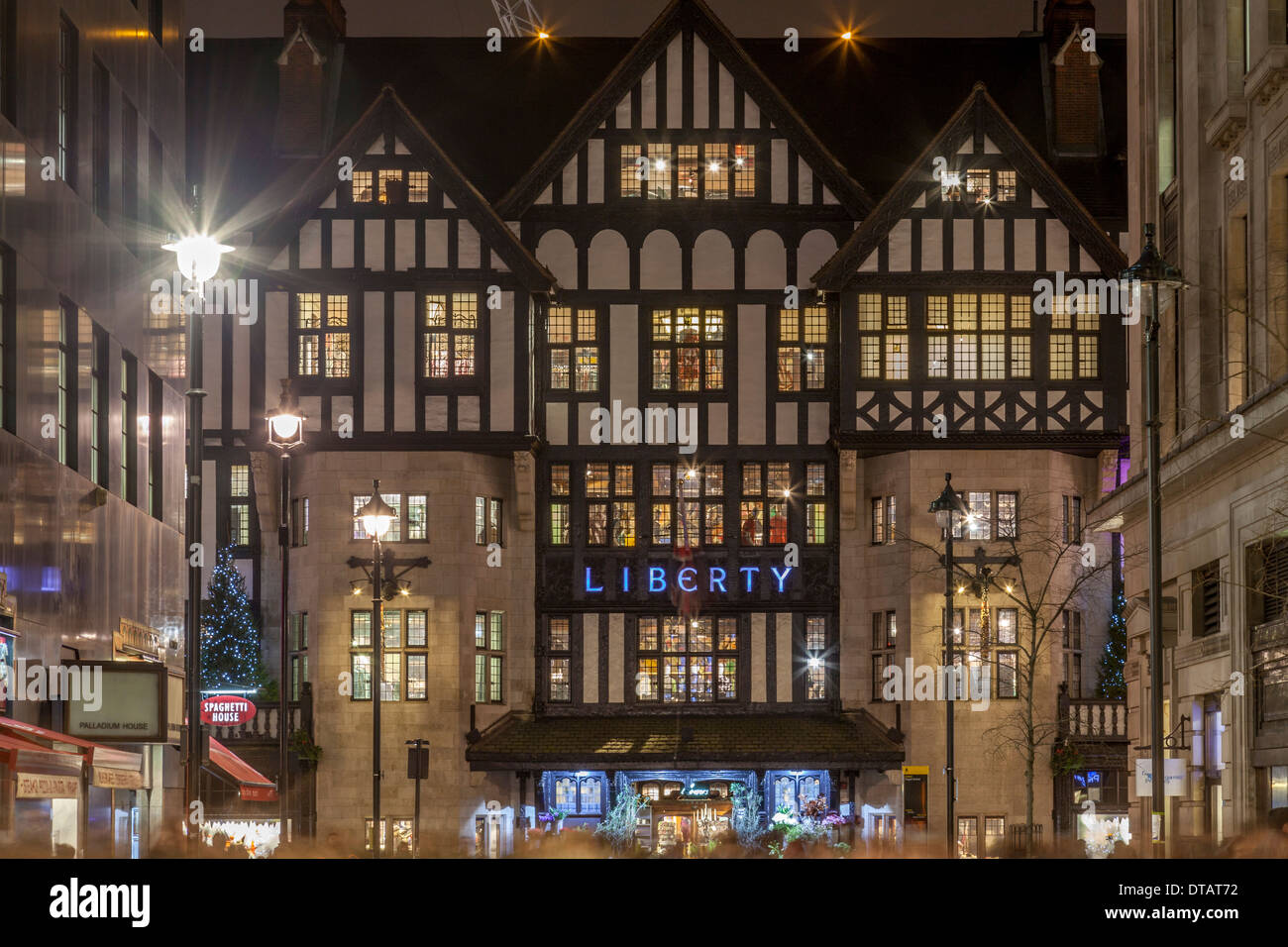 Liberty Department Store, Regent Street, London, England Stock Photo ...