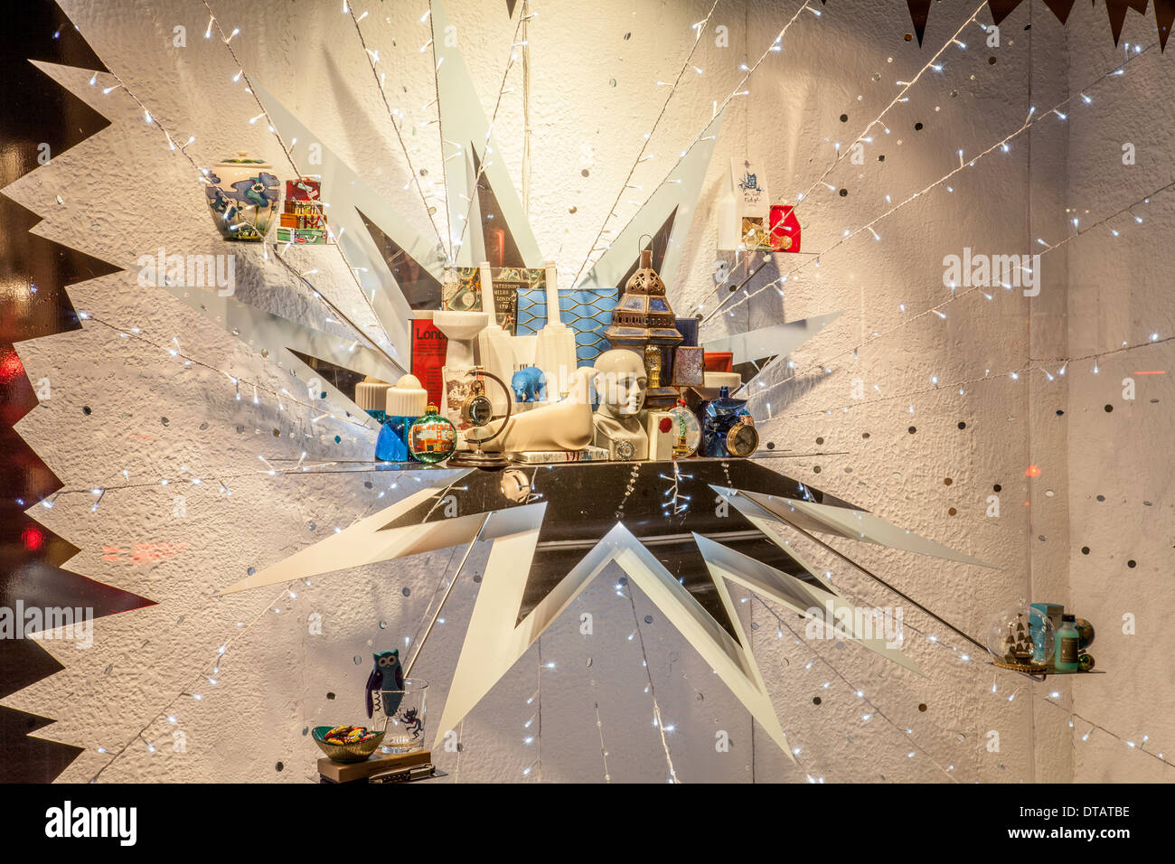 Christmas Window Display, Liberty Department Store, Regent Street ...