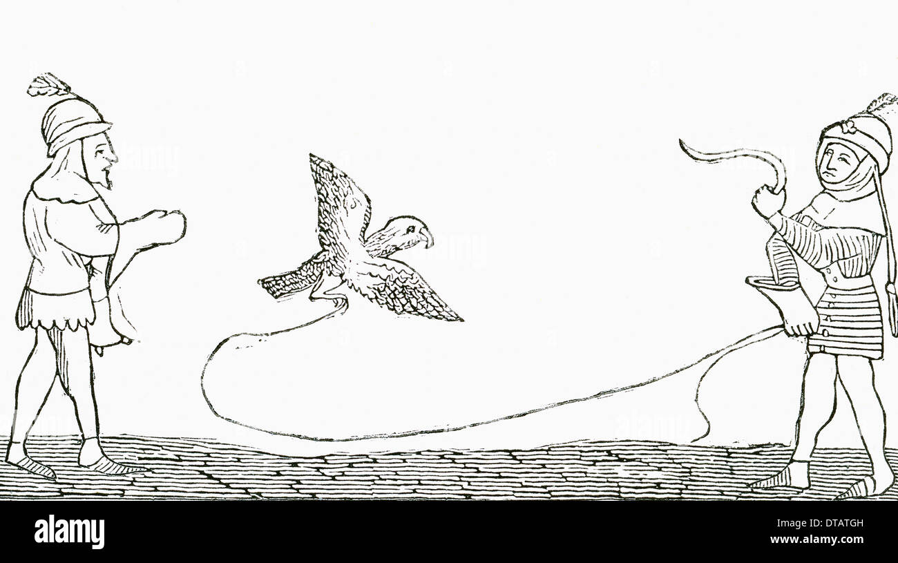 Medieval falconry hi-res stock photography and images - Alamy