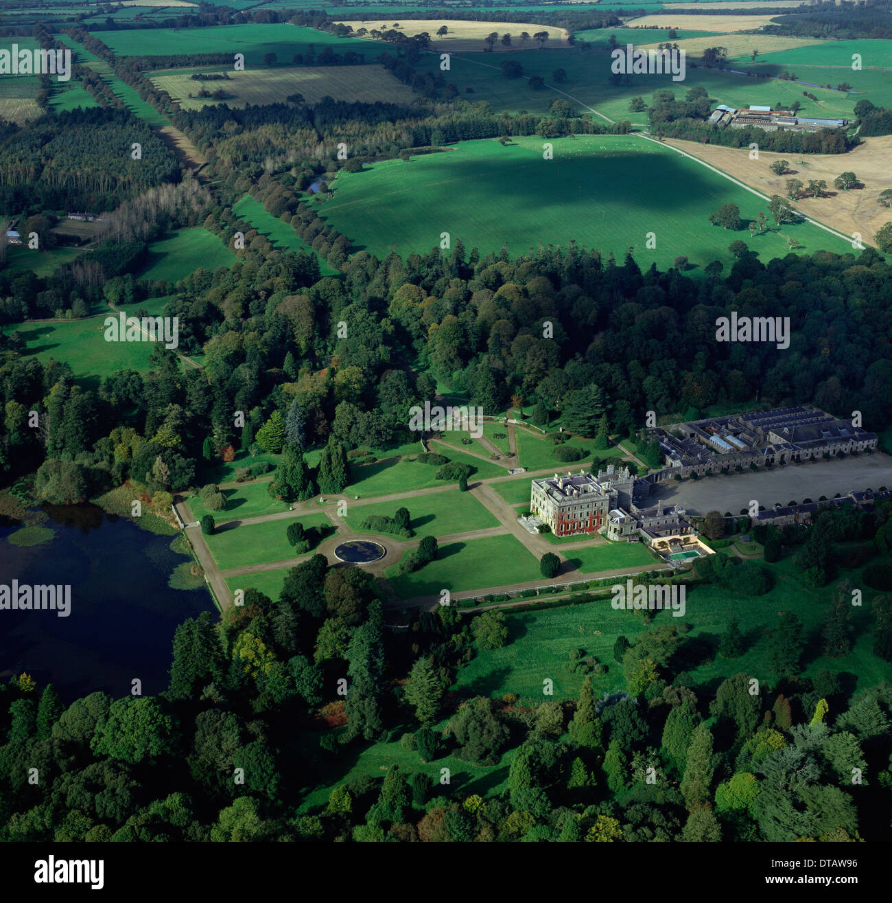 Vintage Image Circa 1970: 18th Century Curraghmore House and Gardens ...