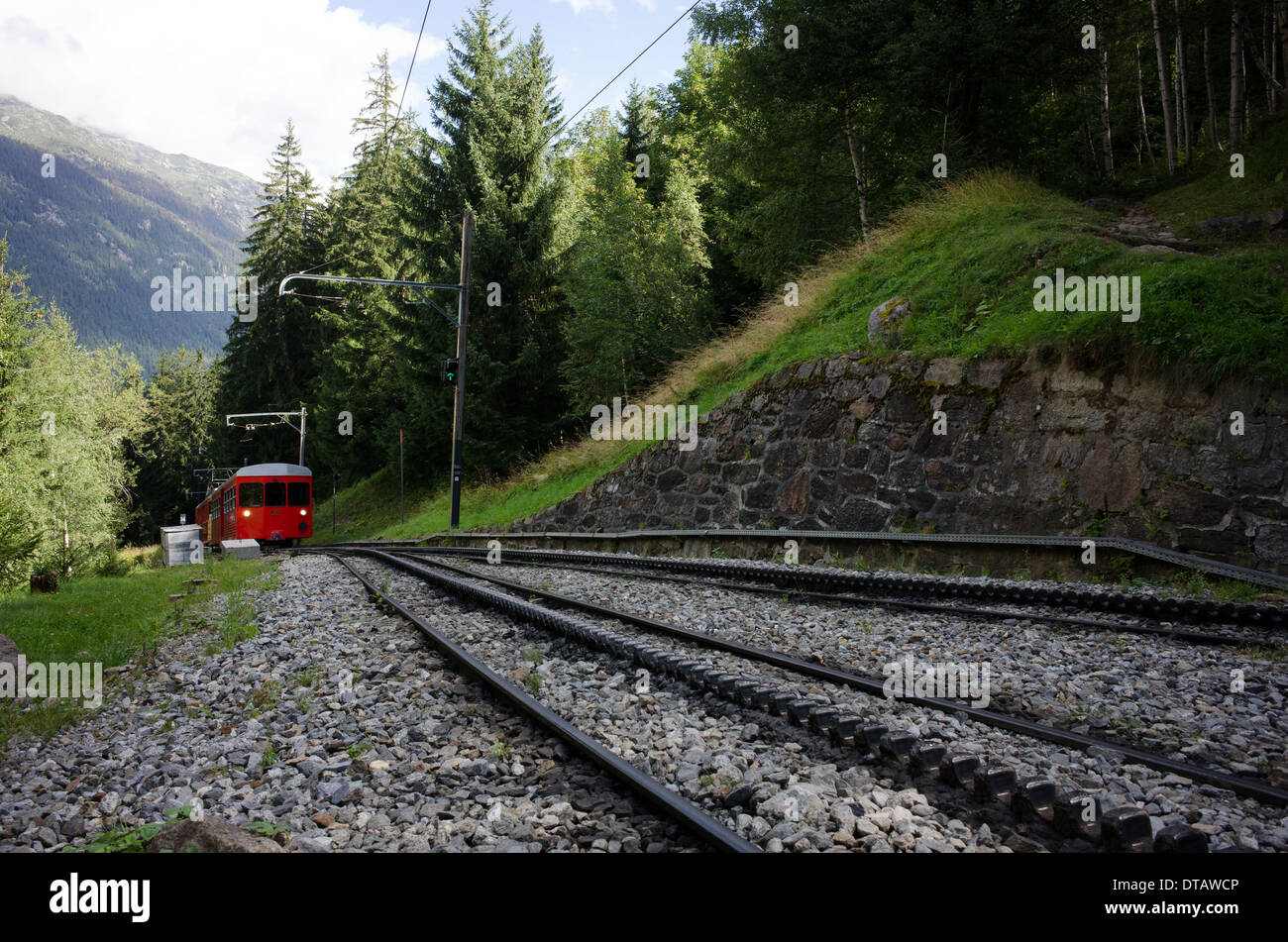 Historic funicular railway rack hi-res stock photography and images - Alamy