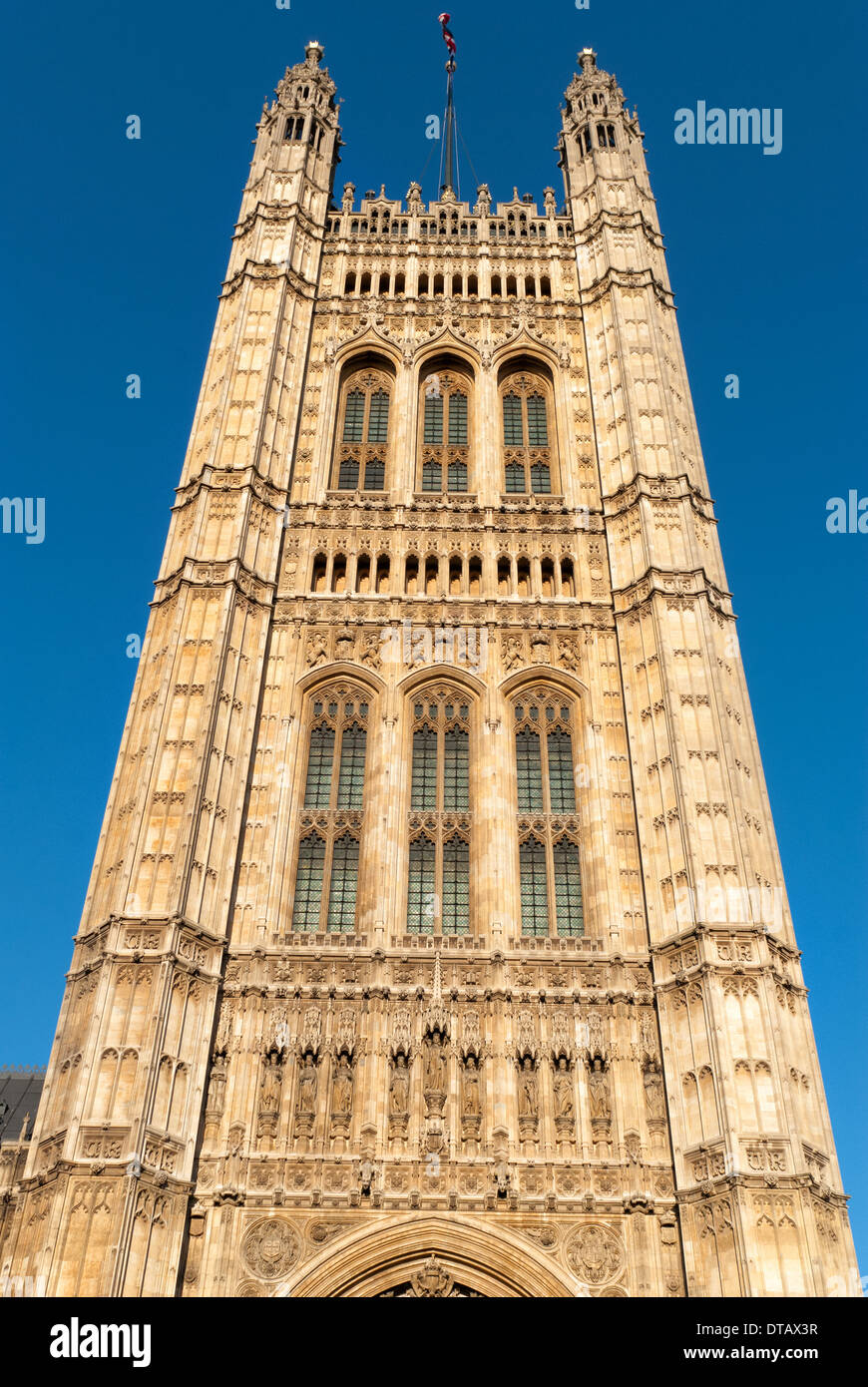 Victoria Tower in London Stock Photo - Alamy