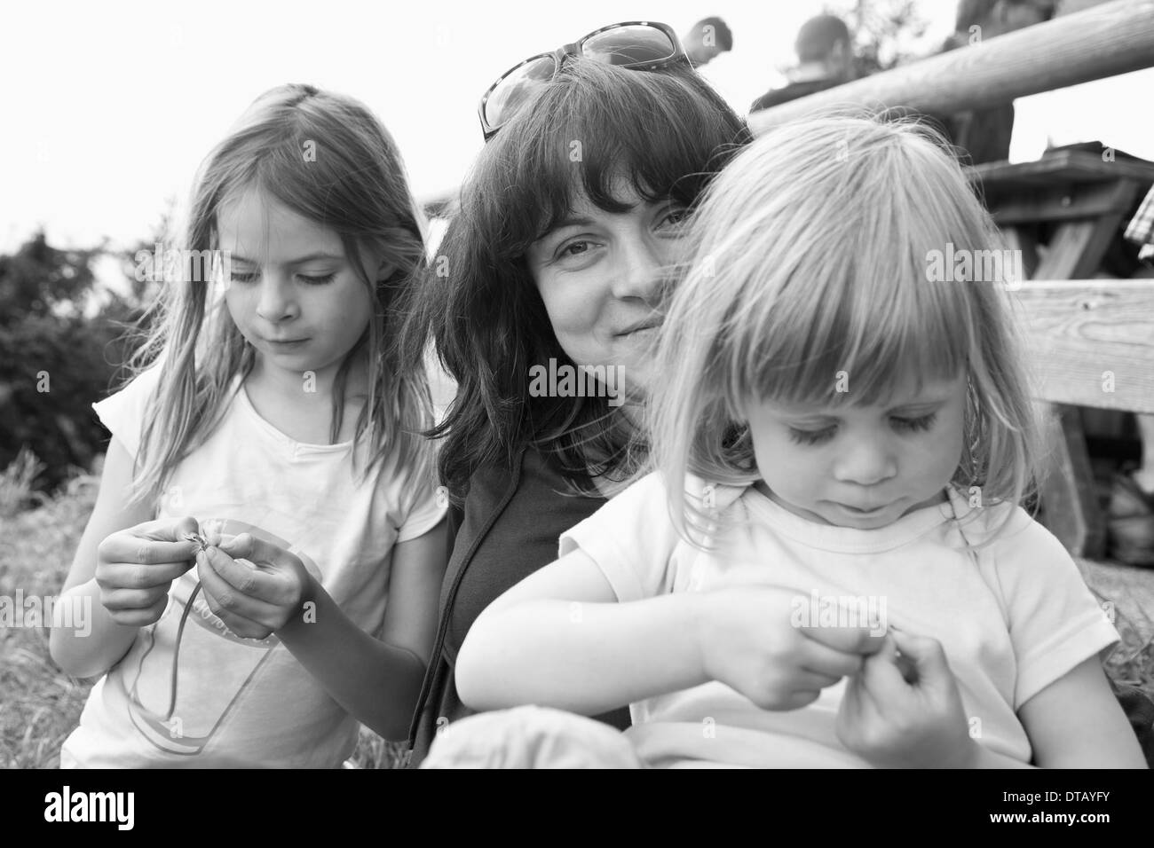 His three daughters hi-res stock photography and images - Alamy