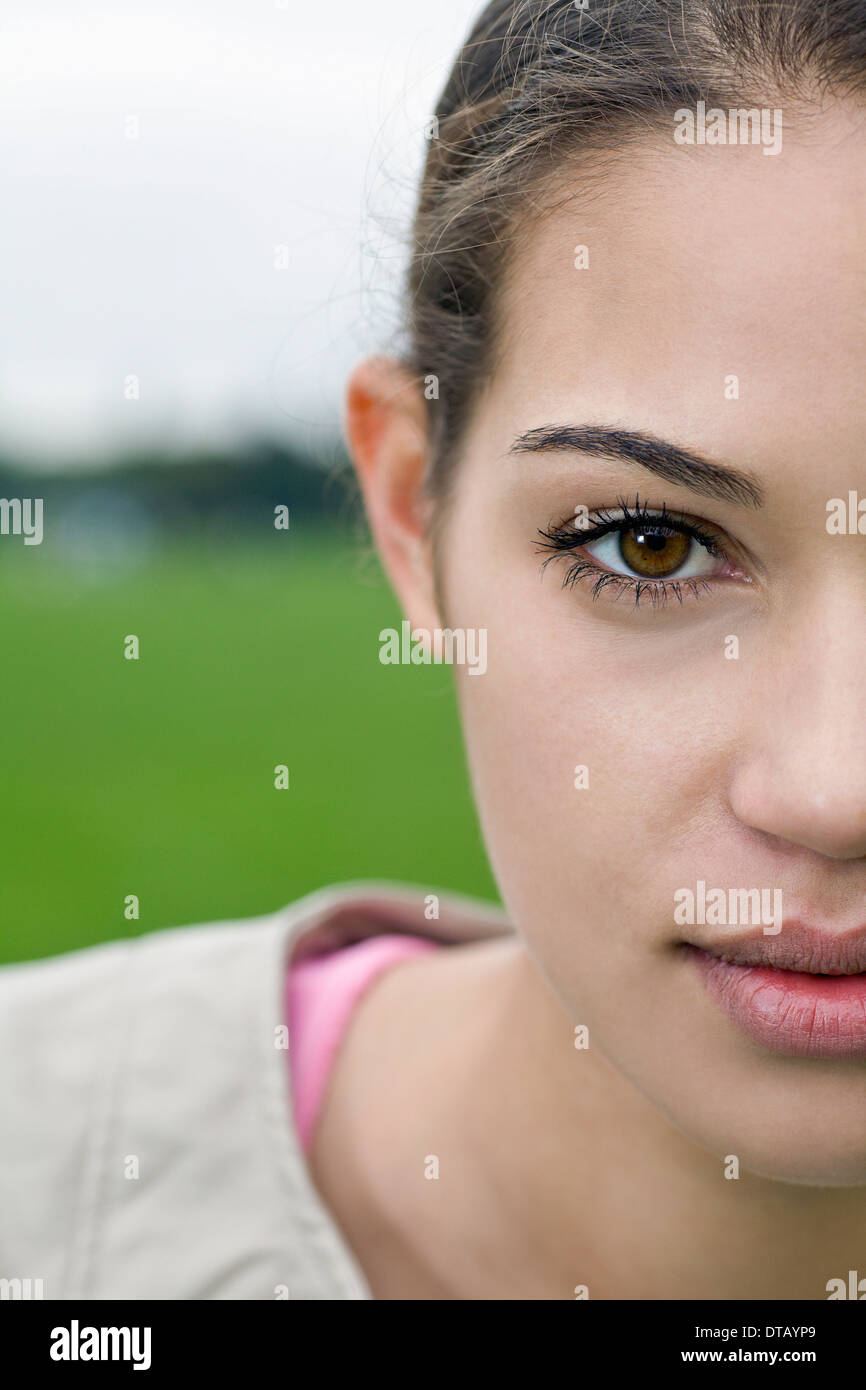 Camera looking up on person hi-res stock photography and images - Alamy