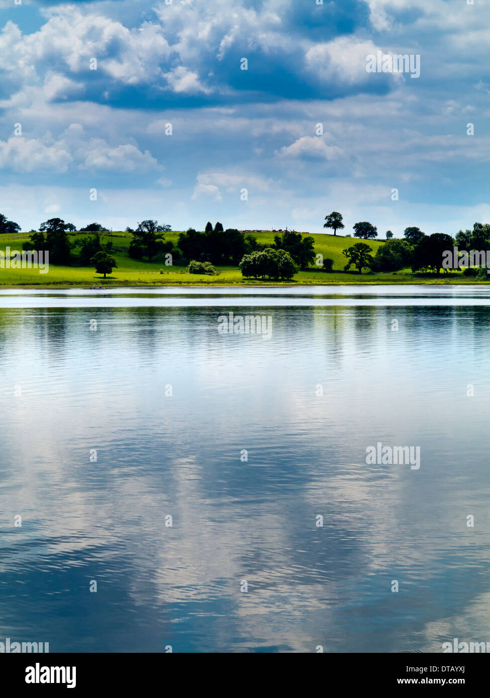 Blithfield Reservoir in Staffordshire England UK a drinking water ...