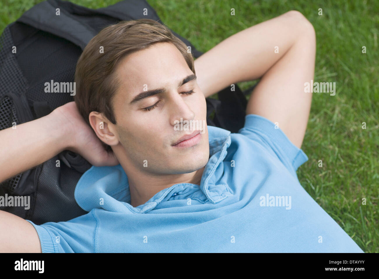 Young caucasian man hands on hi-res stock photography and images - Alamy