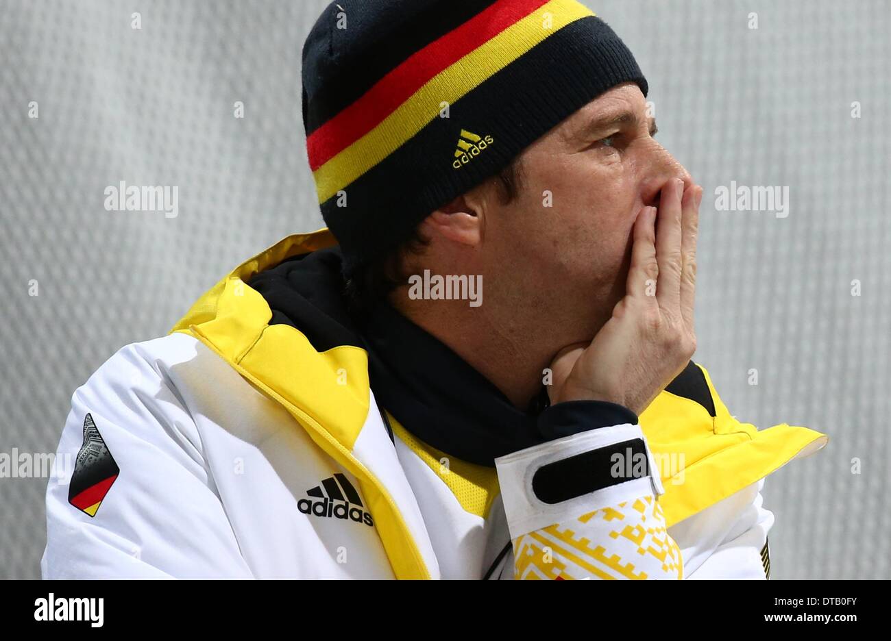 Krasnaya Polyana, Russia. 13th Feb, 2014. Head coach Werner Schuster of ...