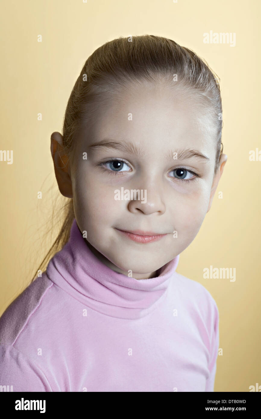Portrait of girl, close-up Stock Photo - Alamy