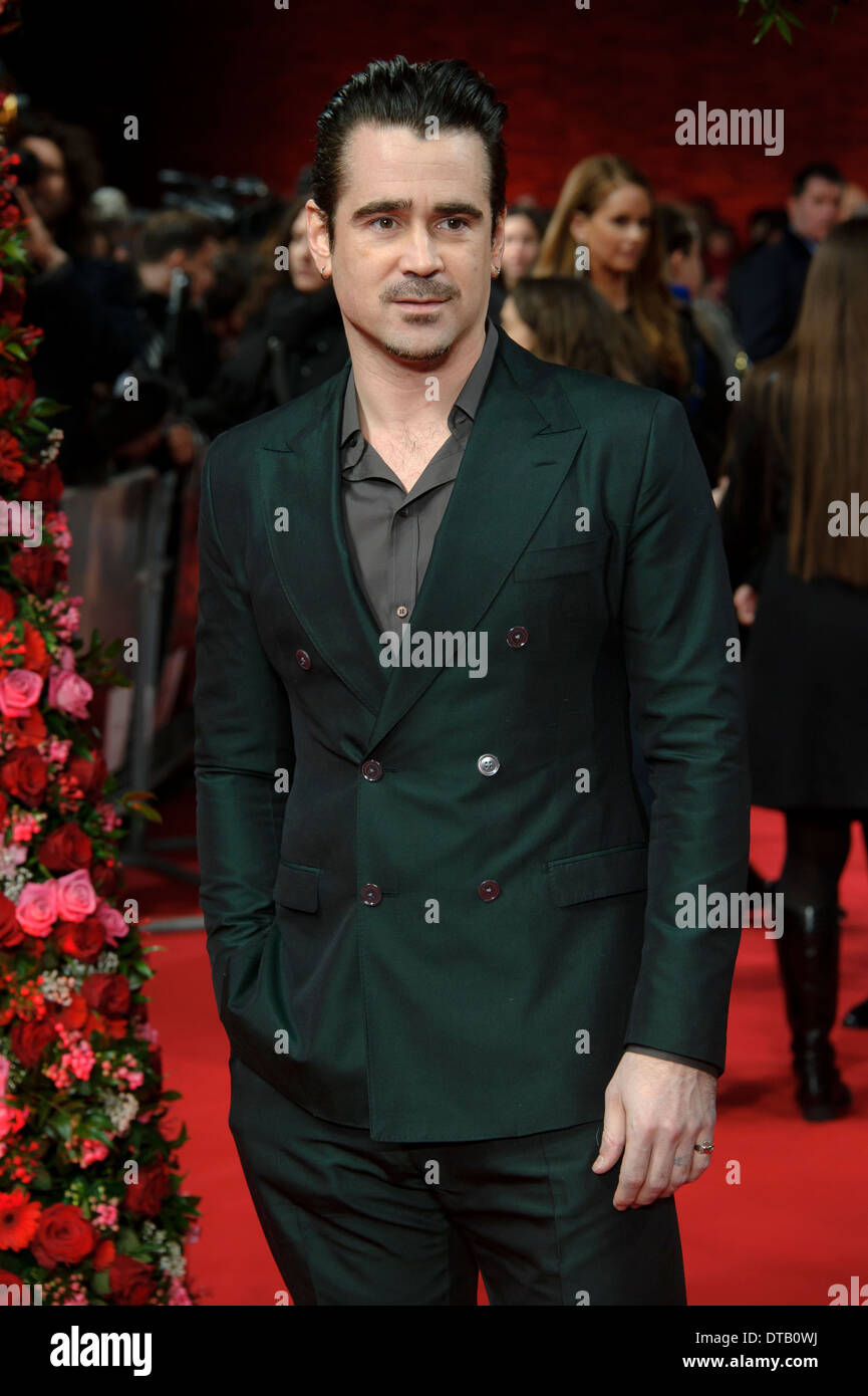 Colin Farrell arrives for the premiere of A New York Winter's Tale at a ...