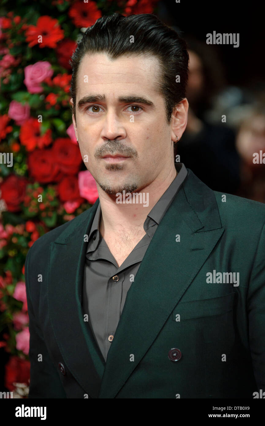 Colin Farrell arrives for the premiere of A New York Winter's Tale at a ...