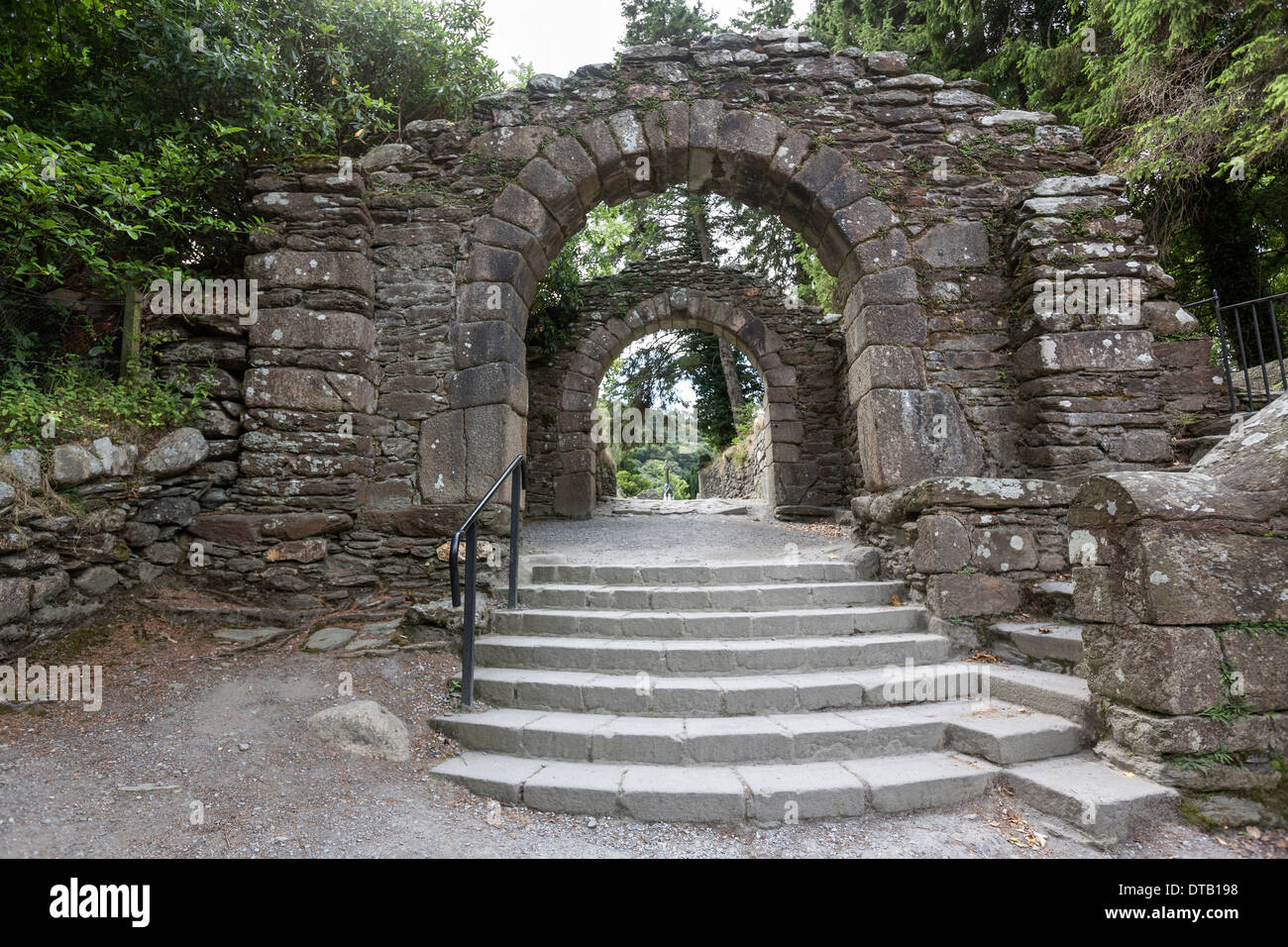 The Gateway. Glendalough. The Gateway to the monastic settlement ...