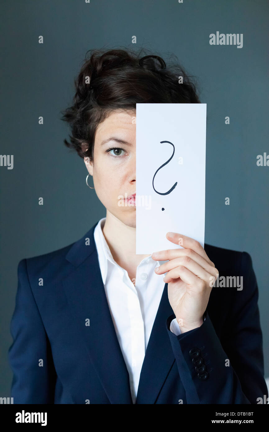 Question mark suit hi-res stock photography and images - Alamy