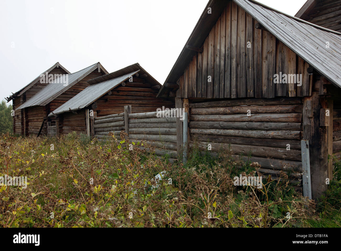 Russian farm barn hi-res stock photography and images - Alamy