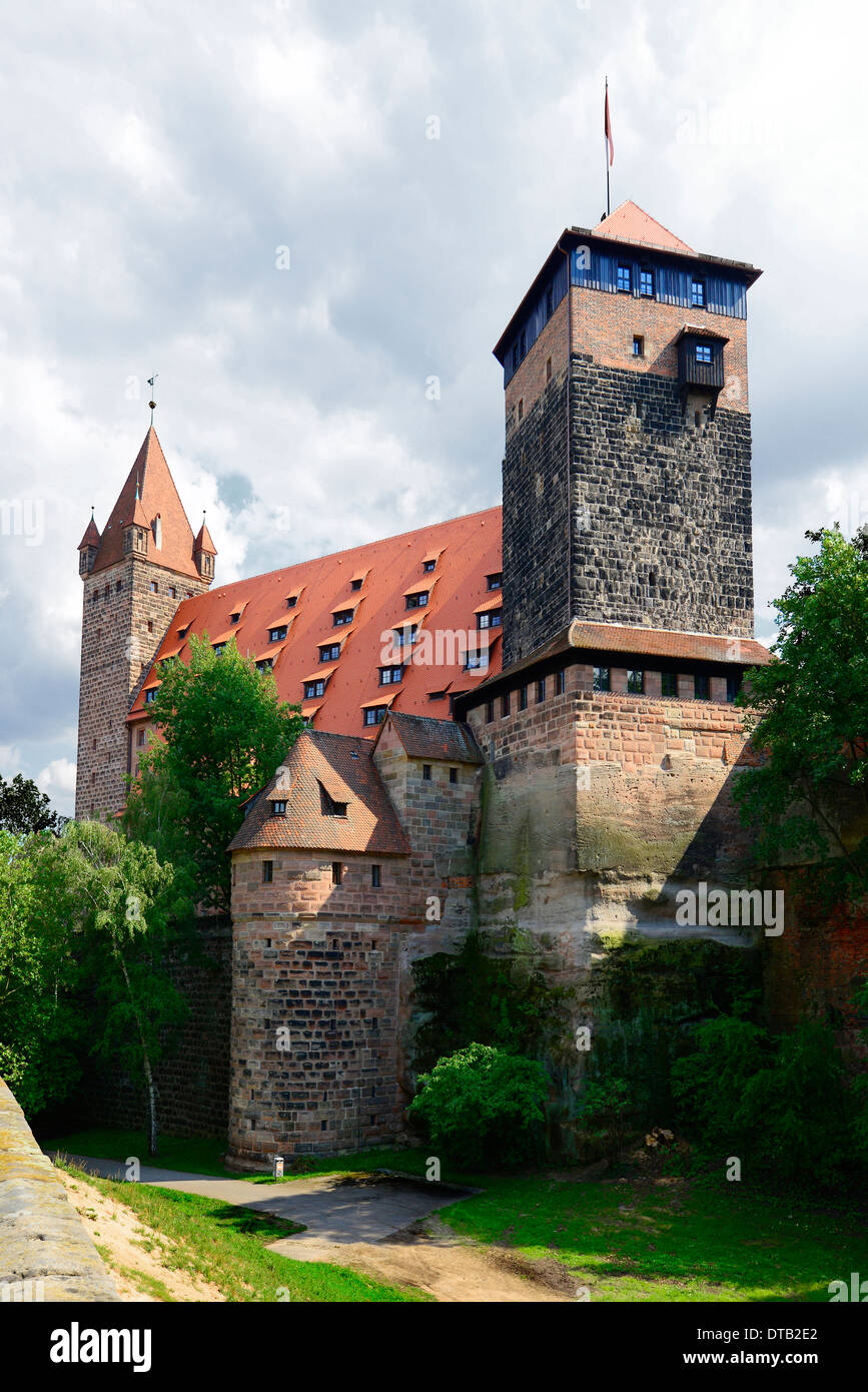 Nuremberg Castle Nürnberg Germany Deutschland DE Stock Photo - Alamy