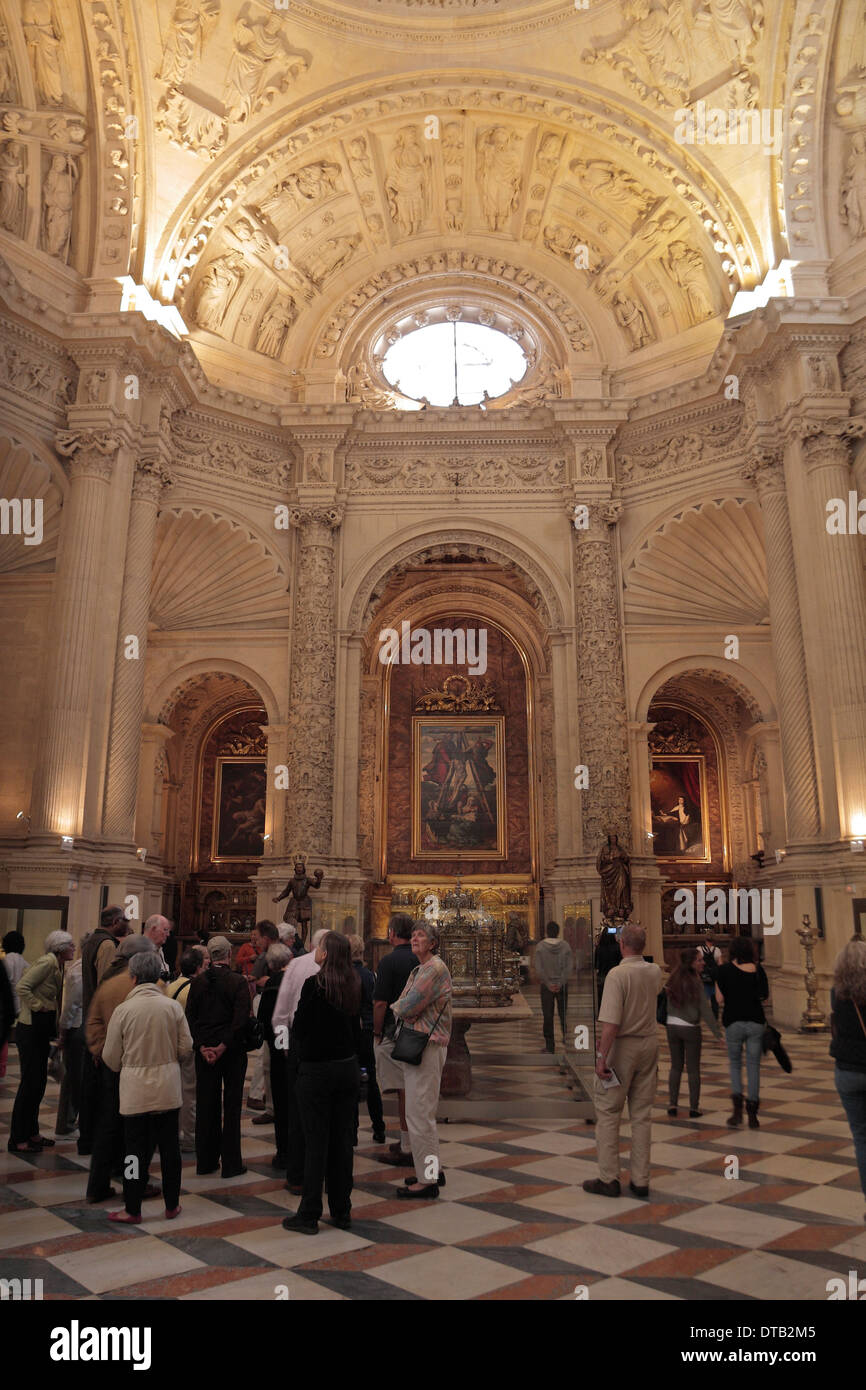 The Sacristía de los Cálices (Sacristy of the Chalices) inside Seville ...