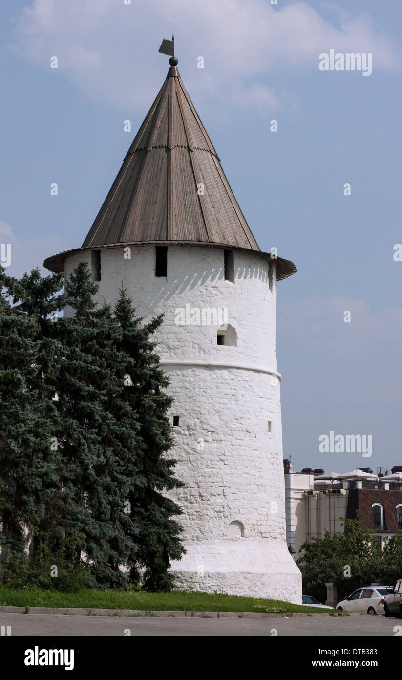 Kazan kremlin tower Stock Photo - Alamy