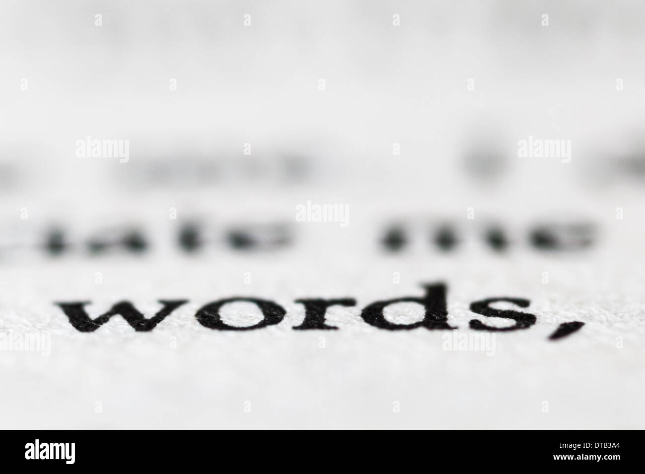 Saying words hi-res stock photography and images - Alamy