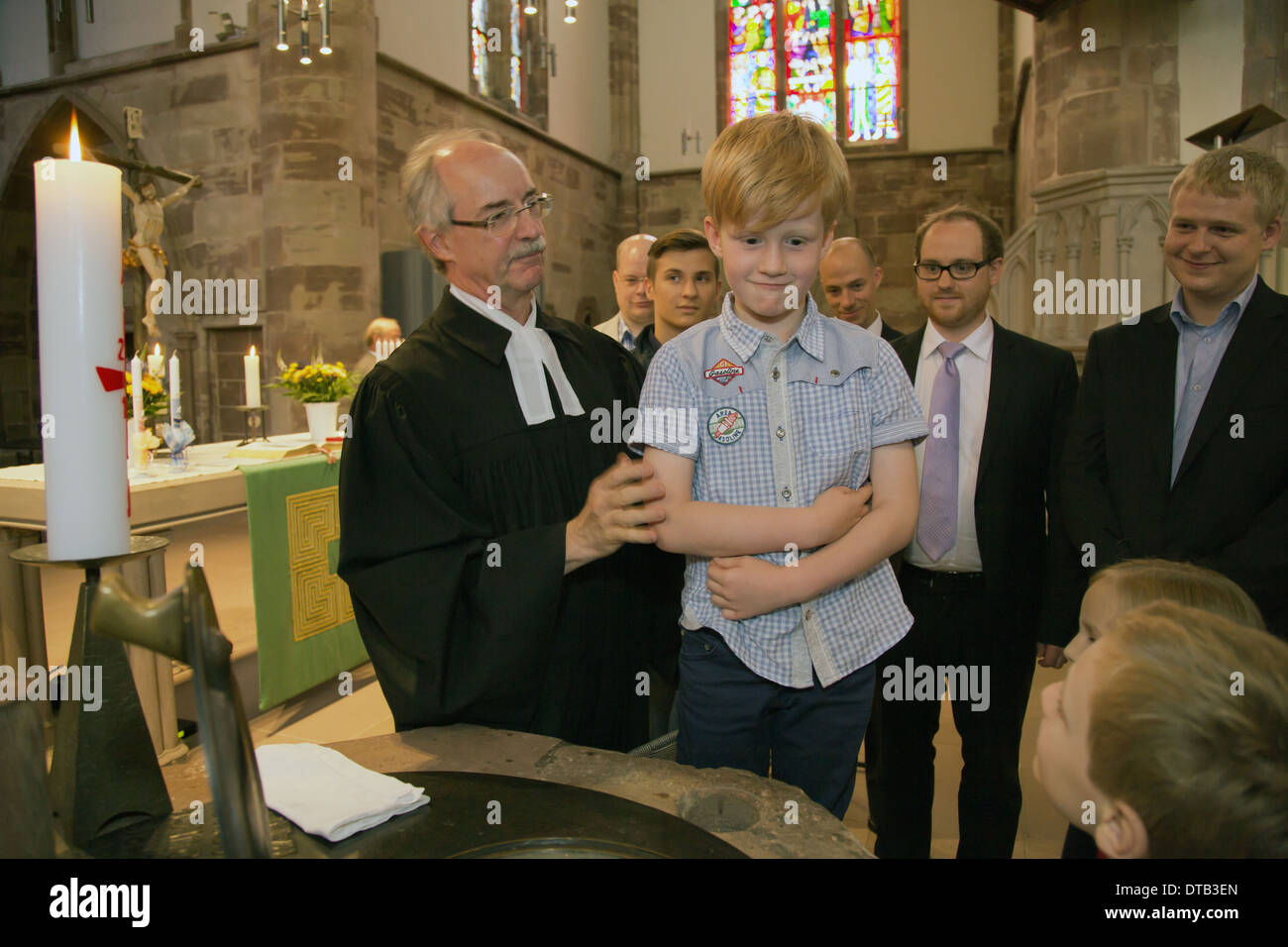 Baptisms ceremony hi-res stock photography and images - Alamy
