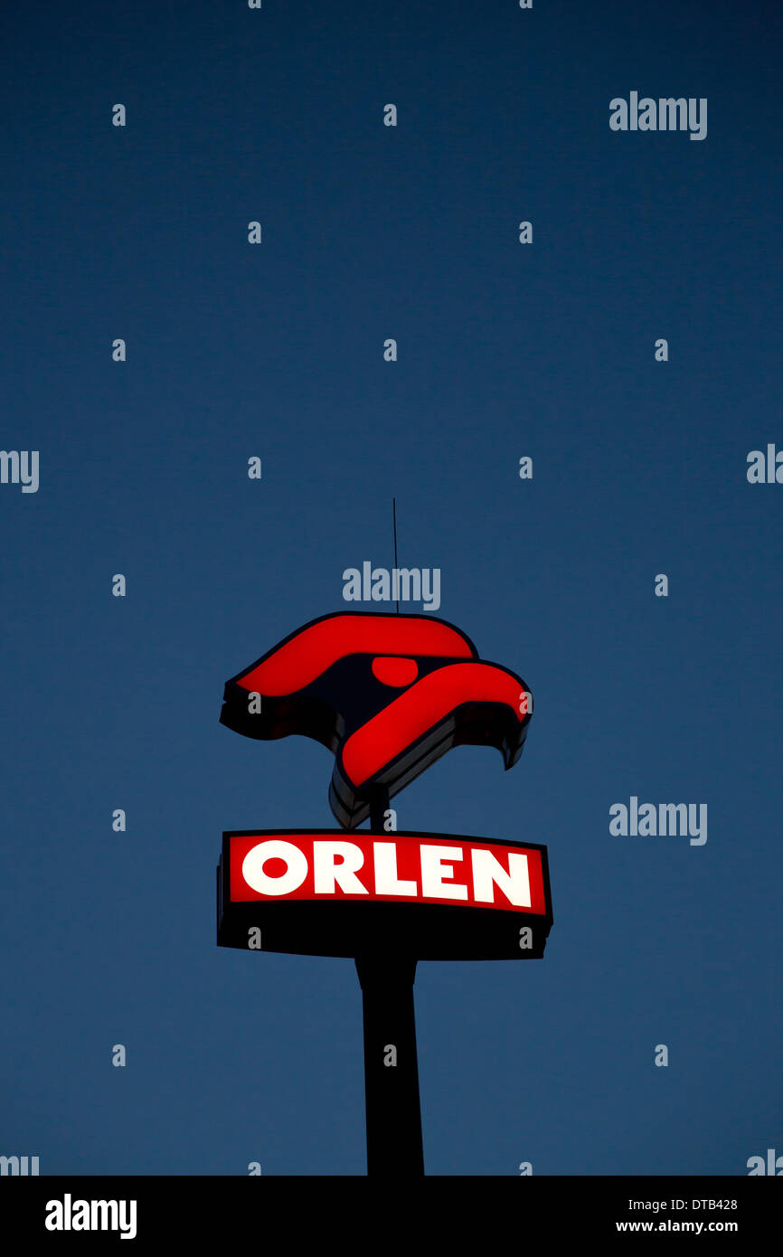Orlen logo hi-res stock photography and images - Alamy