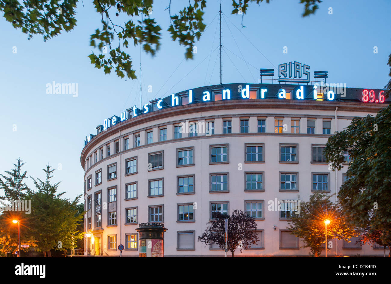 Berlin, Germany, Funk House Berlin of Germany radio culture Stock Photo ...