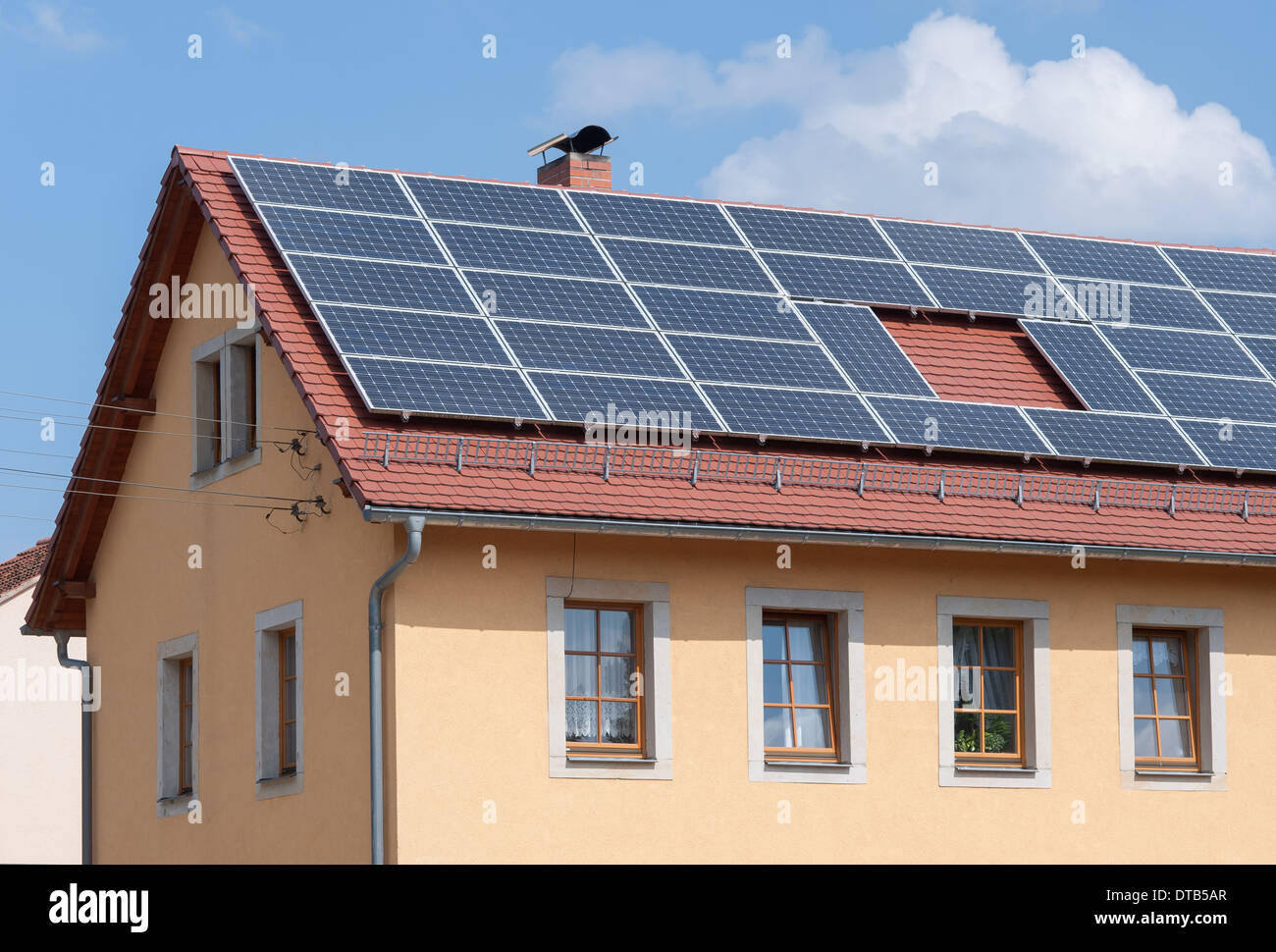 Germany solar panels on house hi-res stock photography and images - Alamy