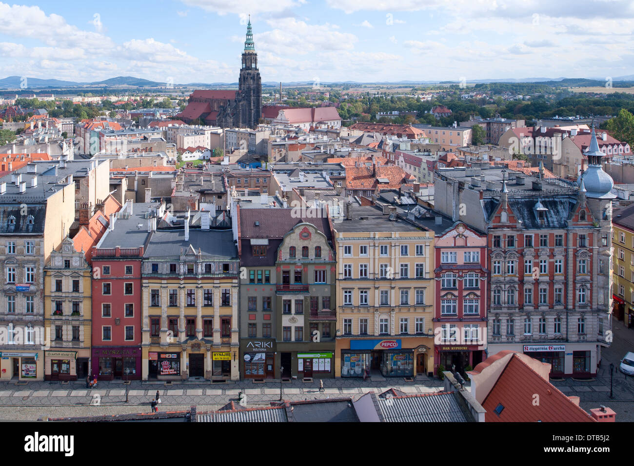 Swidnica, Poland, historic building on the ring ( Rynek Stock Photo - Alamy