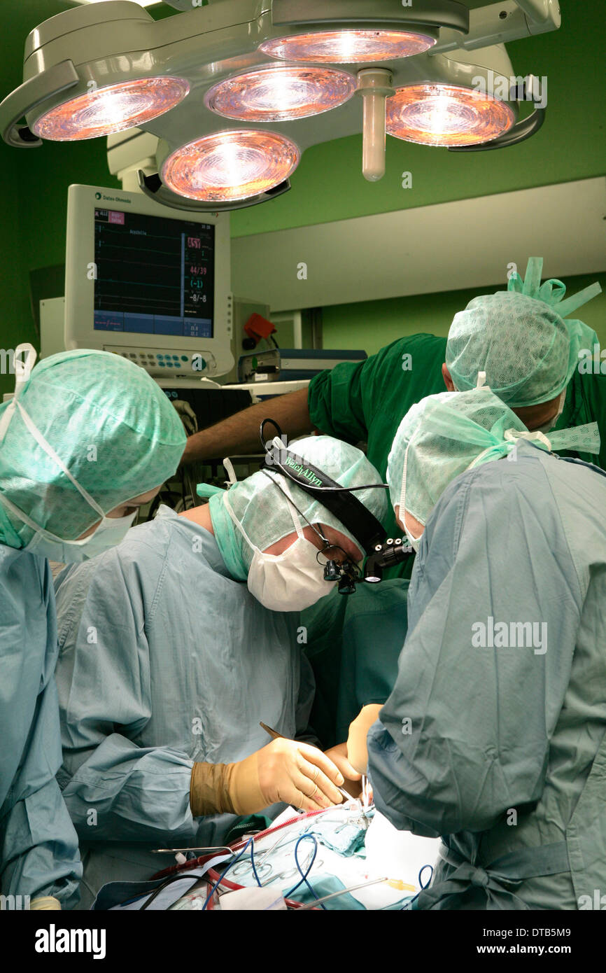 Kiel, Germany, heart surgery in a child Stock Photo - Alamy