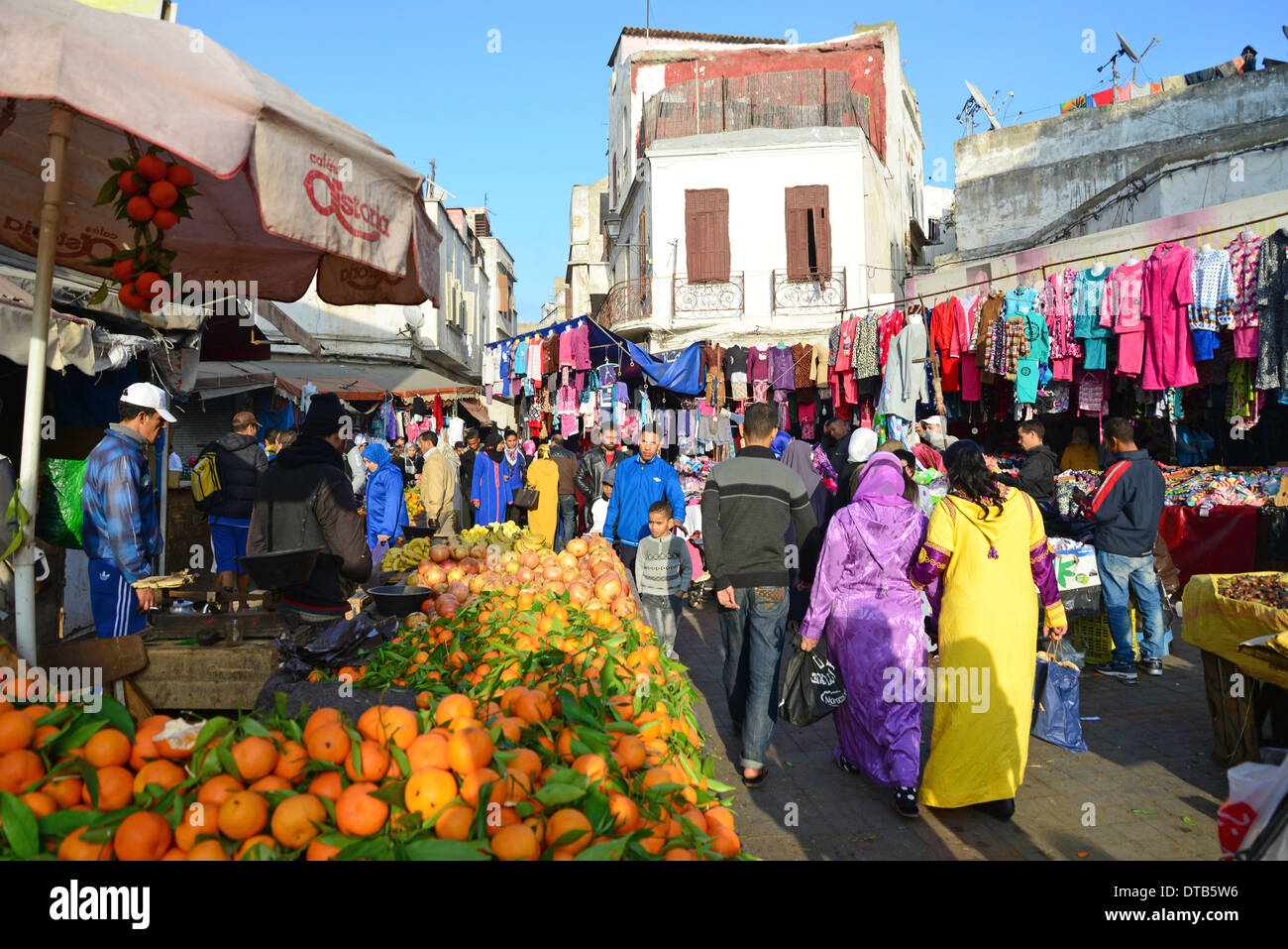 Fruit stalls in Old Medina, Casa-Anfa District, Casablanca, Grand ...
