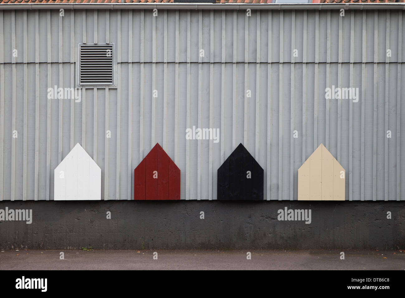 Exterior wall of a building hi-res stock photography and images - Alamy
