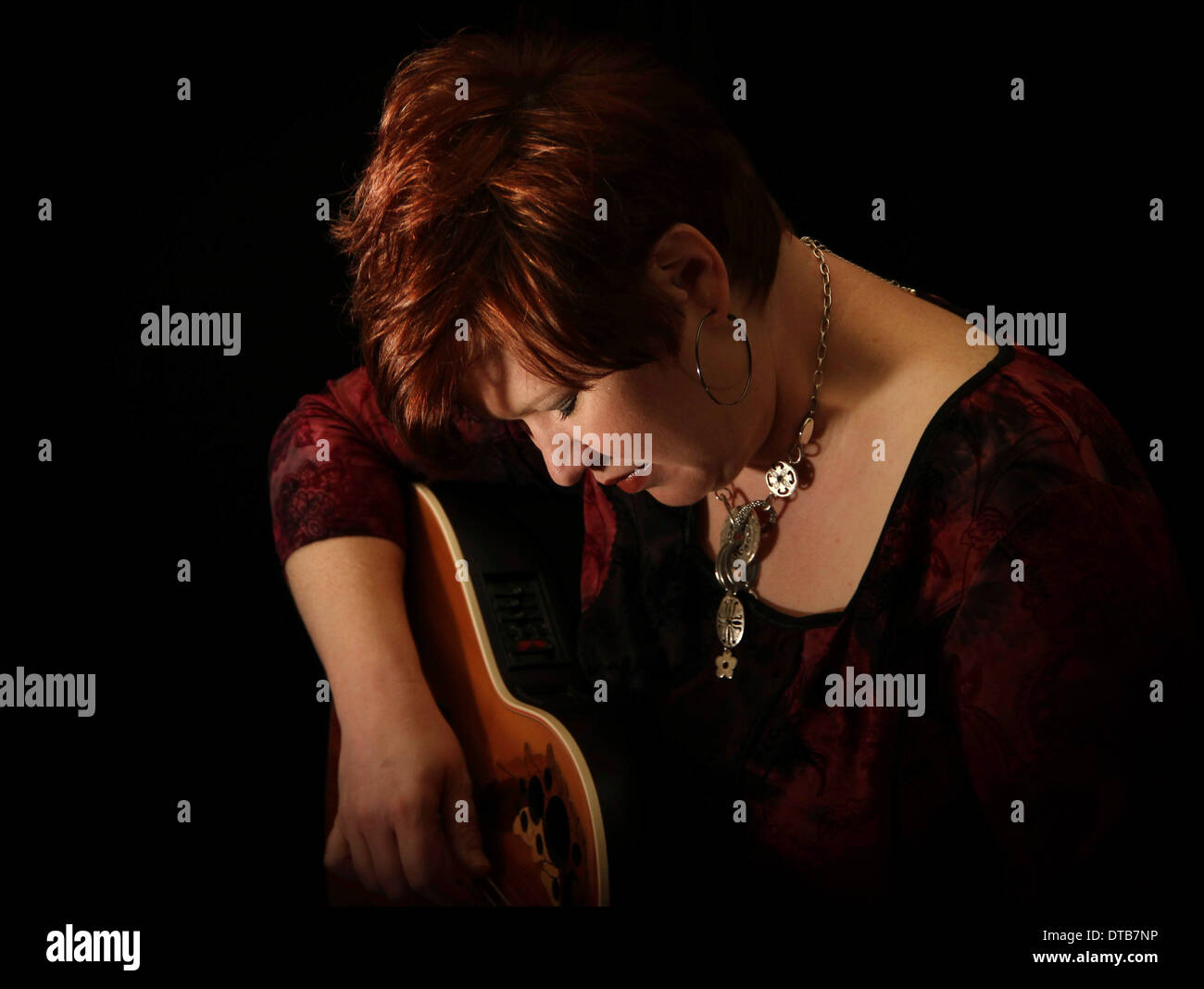 Female Singer With Red Hair High Resolution Stock Photography and ...