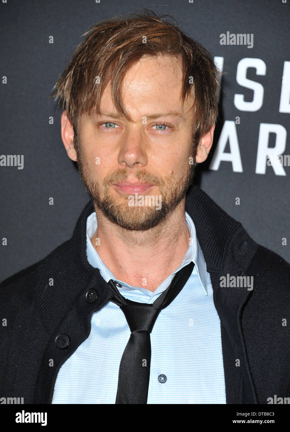 Los Angeles, California, USA. 13th Feb, 2014. Jimmi Simpson attending ...