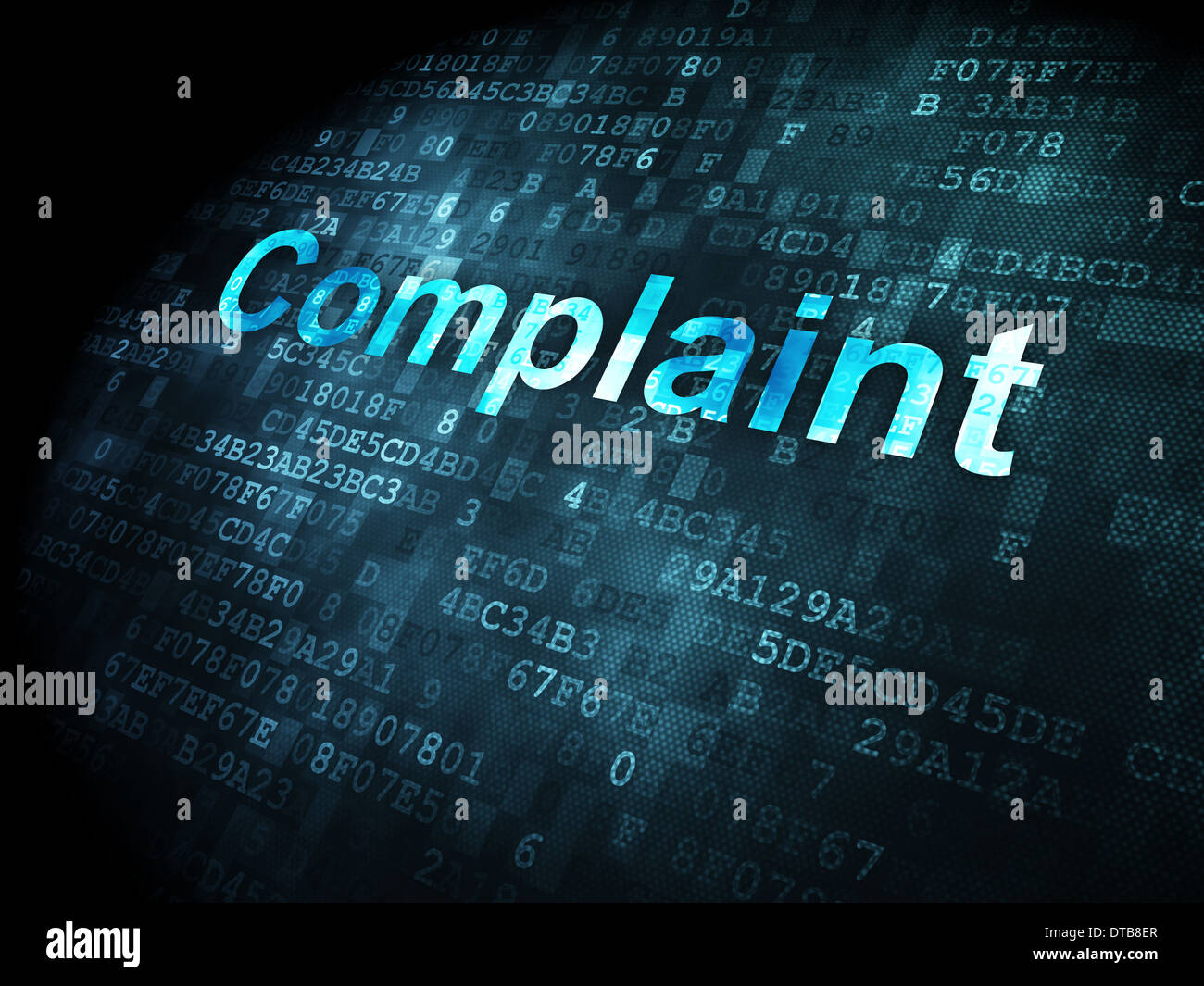 Law concept: Complaint on digital background Stock Photo - Alamy