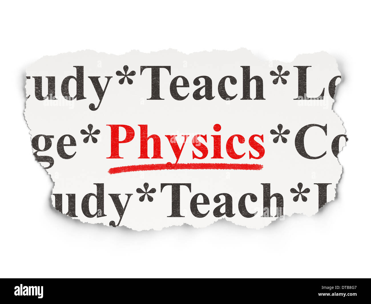 Education concept: Physics on Paper background Stock Photo - Alamy