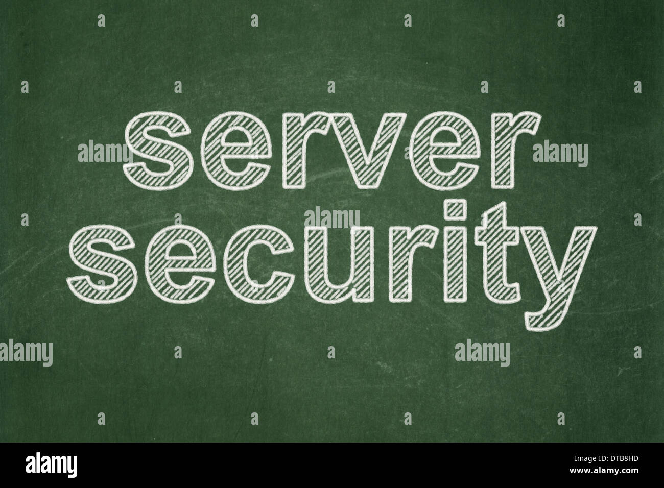 Privacy concept: Server Security on chalkboard background Stock Photo - Alamy