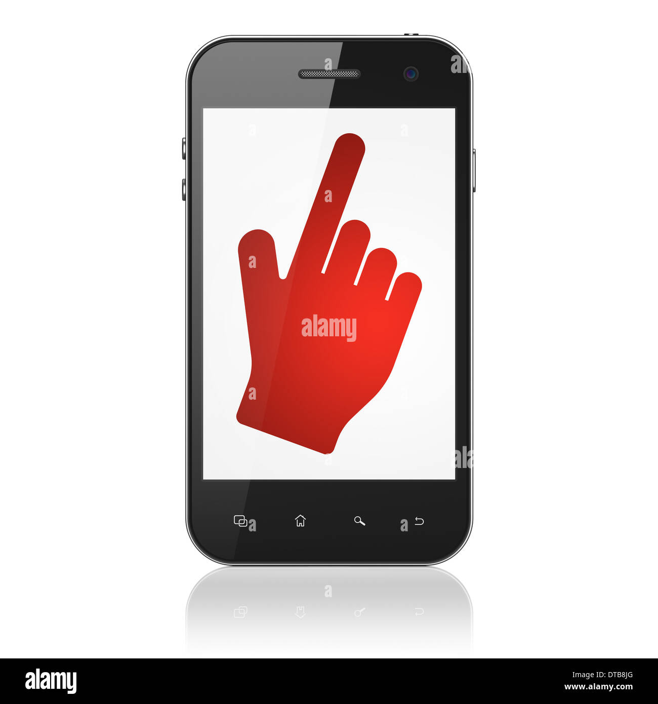 Smartphone cursor ecommerce hi-res stock photography and images - Alamy