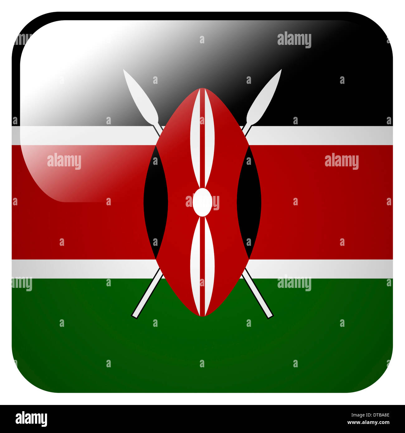 Kenyan official flag hi-res stock photography and images - Alamy