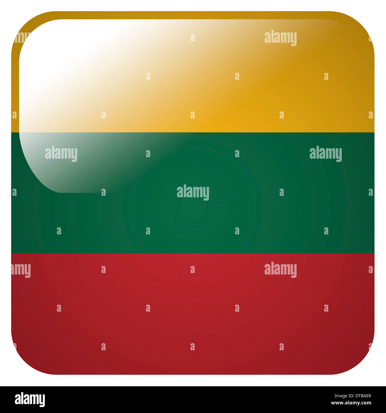 3d lithuanian flag Cut Out Stock Images & Pictures - Alamy